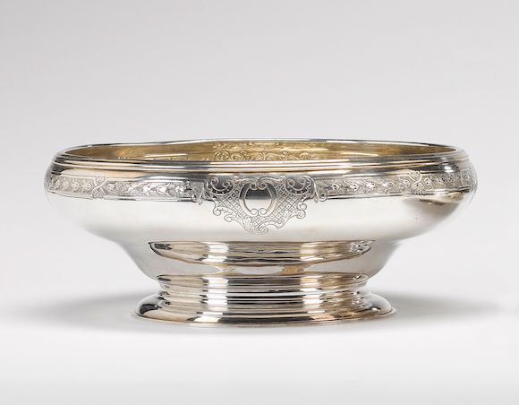 Bonhams : A silver bowl, by Wakely & Wheeler, London 1967,