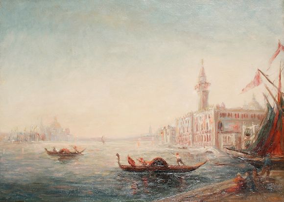 Bonhams : Follower of Charles Clément Calderon (French, 1870-1906) Venice