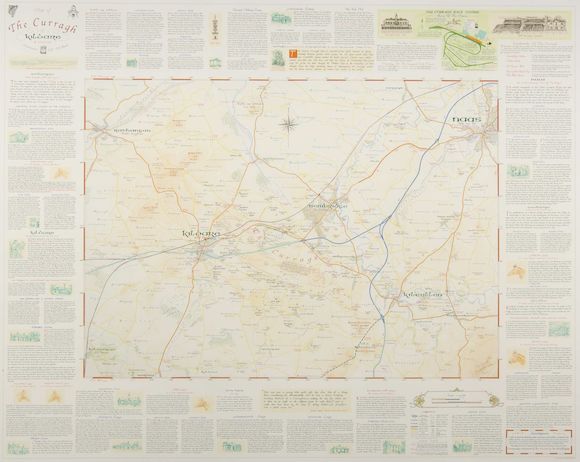 Bonhams : Tom Dack (Contemporary) 'The Curragh of Kildare': A limited ...