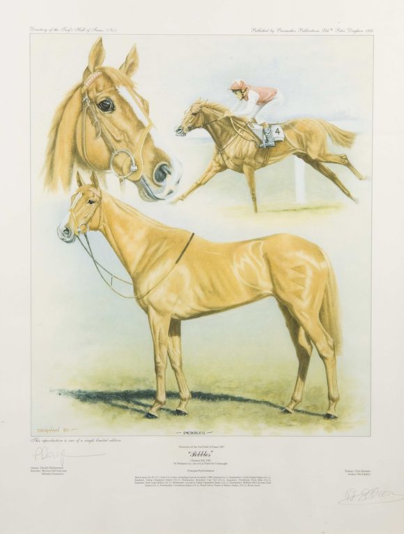 Bonhams : Louise Mizen (Contemporary) Champions, Aldernity and Bob Champion