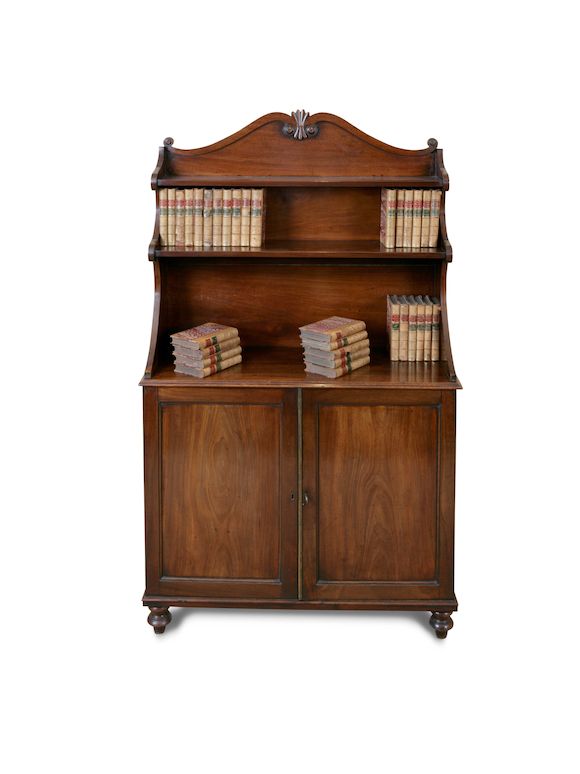 Bonhams : A William IV mahogany bookcase circa 1830