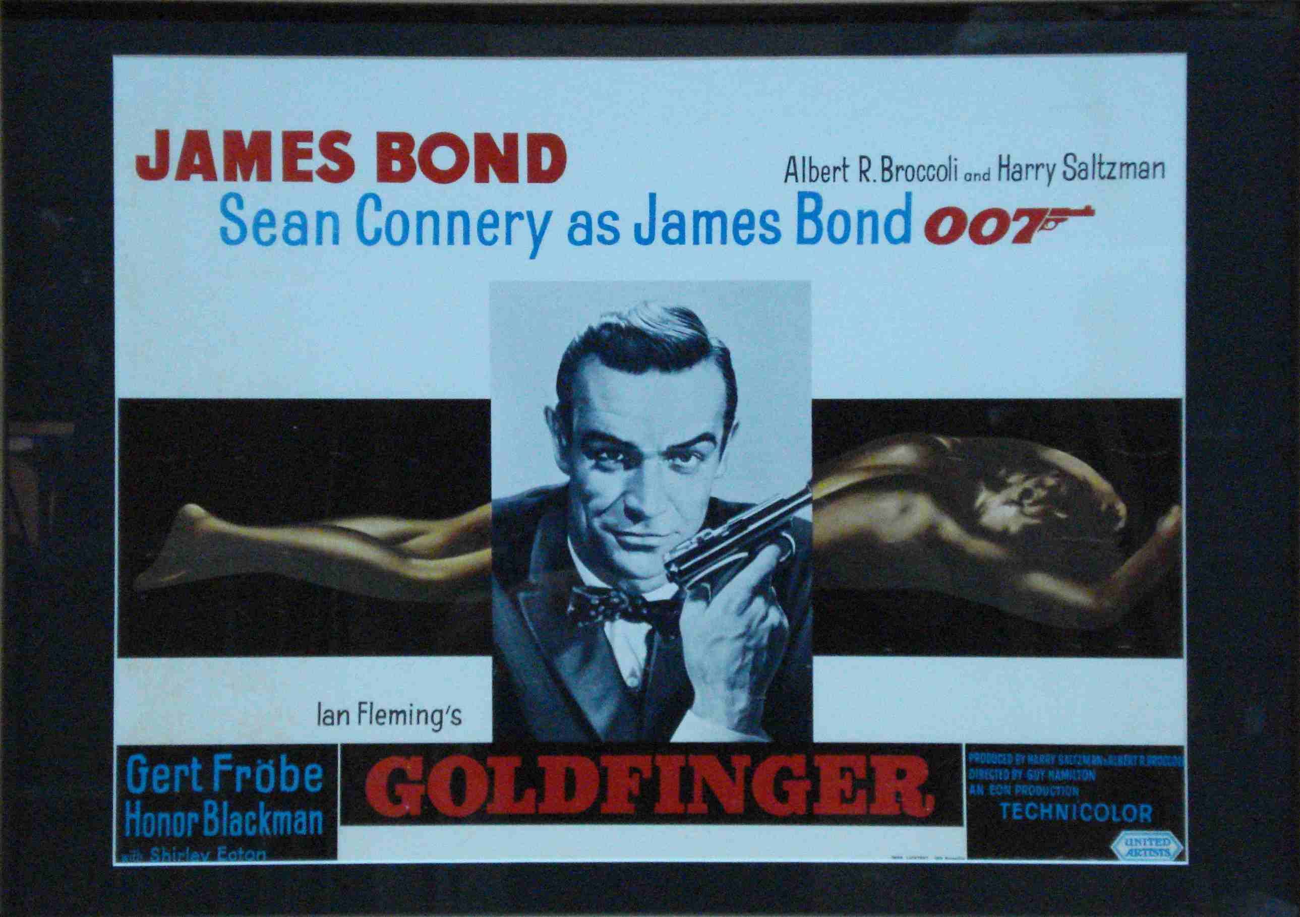 Bonhams Cars : An original release James Bond 'Goldfinger' cinema ...