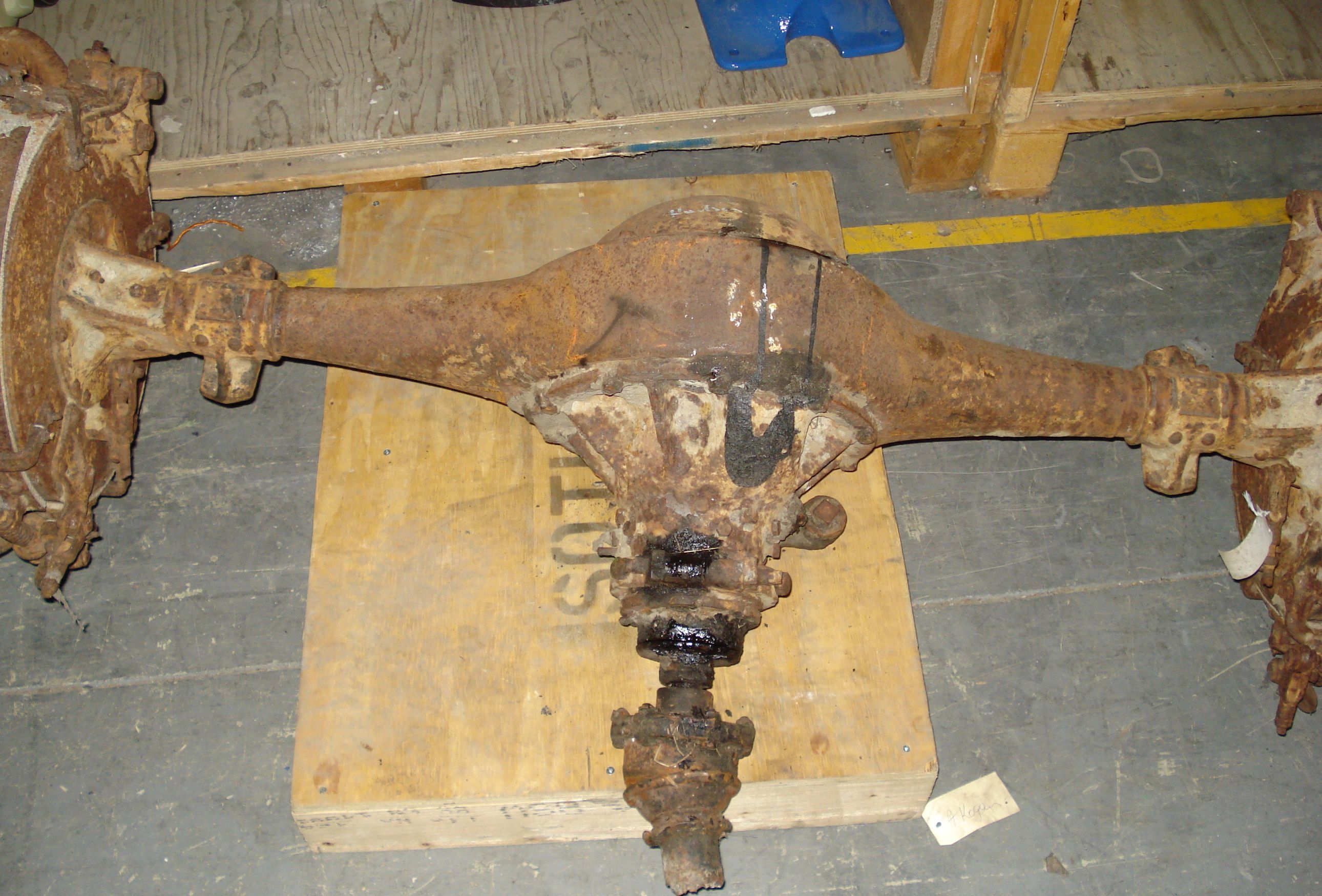 Bonhams Cars : A Hudson rear axle,