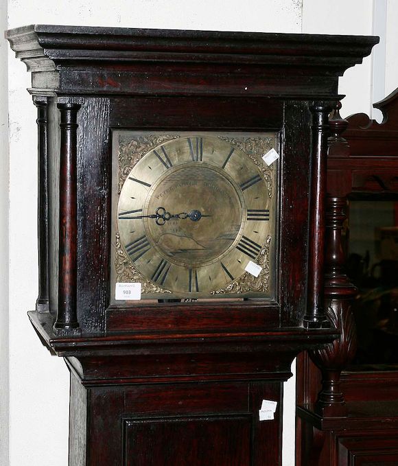 Bonhams : An 18th century longcase clock by Peter Bower, Redlinch ...