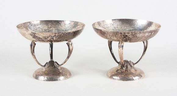 Bonhams : A pair of late Victorian silver bon bon dishes By Hamilton ...