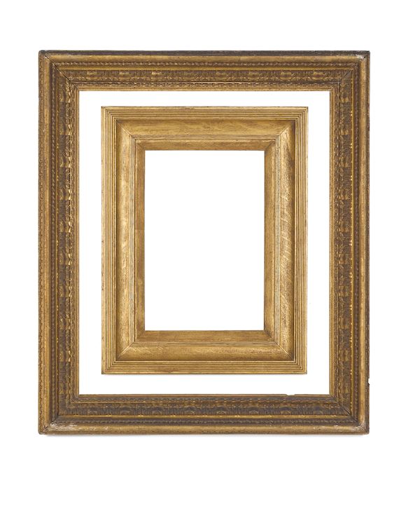 Bonhams : An English 18th Century carved and gilded Carlo Maratta frame