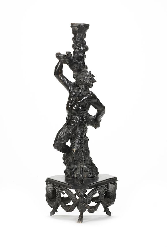 Bonhams : A 19th century North Italian style bronze figural group of ...