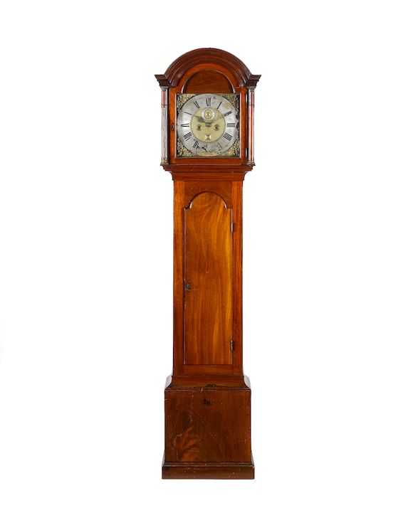 Bonhams : An early 18th century longcase movement in a later mahogany ...