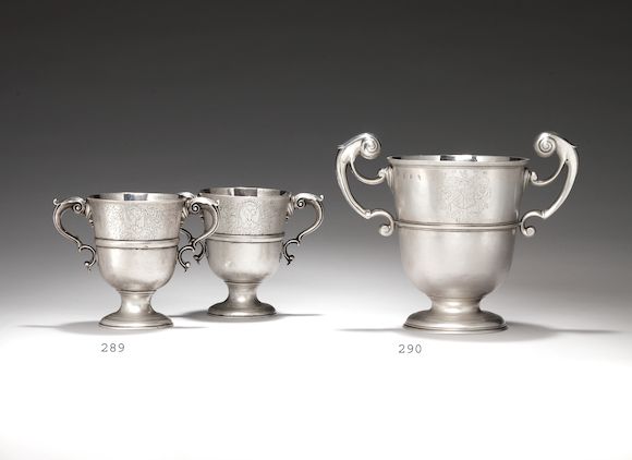 Bonhams : A George II Irish silver two-handled cup, by Thomas ...
