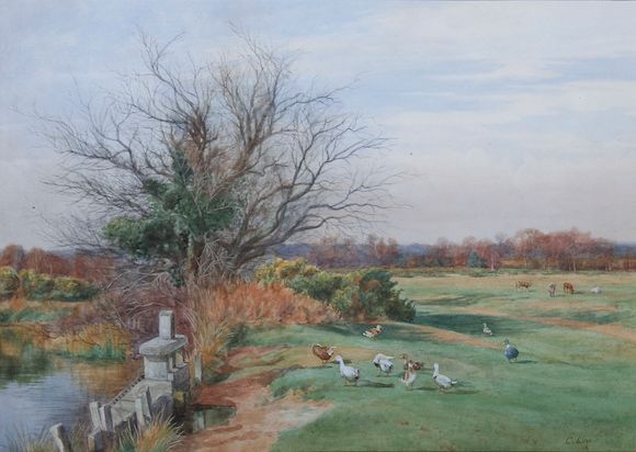 Bonhams : Charles Low (British), (active 1881-1905) "A Surrey Common in ...
