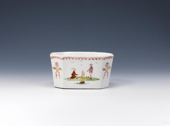 Bonhams A Derby Butter Tub Circa 1758 60