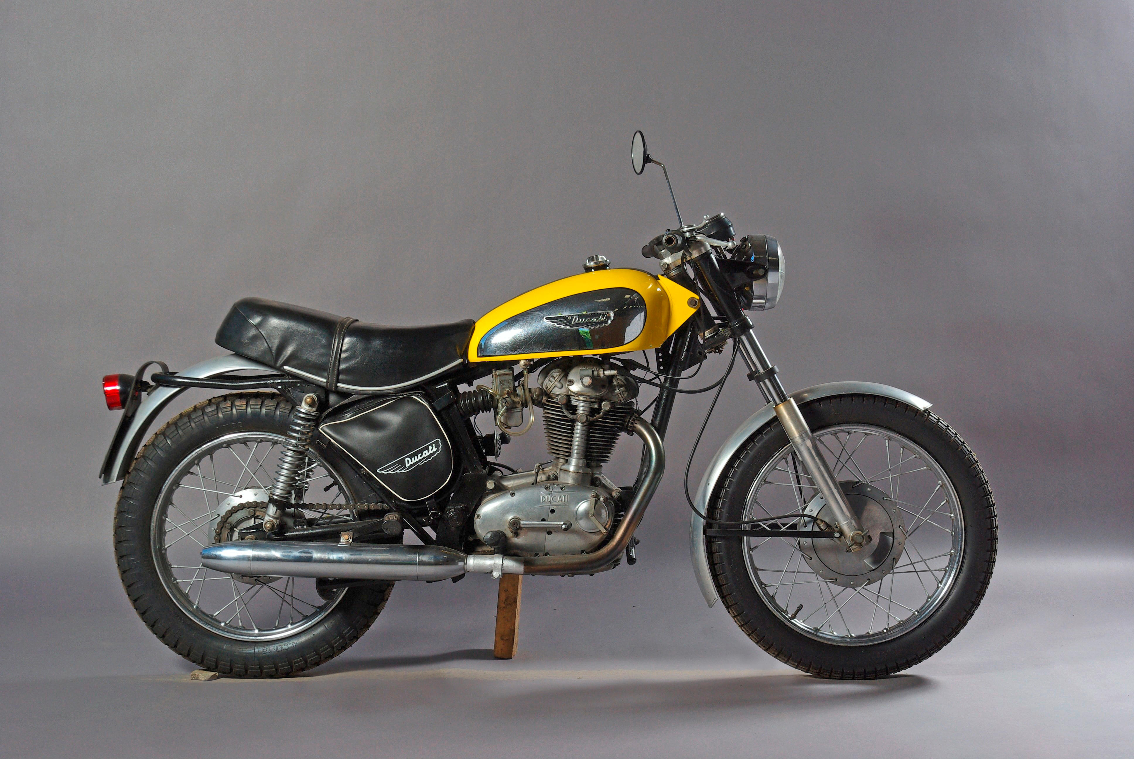 1972 Ducati 450 Scrambler Frame no. 465064 Engine no. 458245 - auctions ...