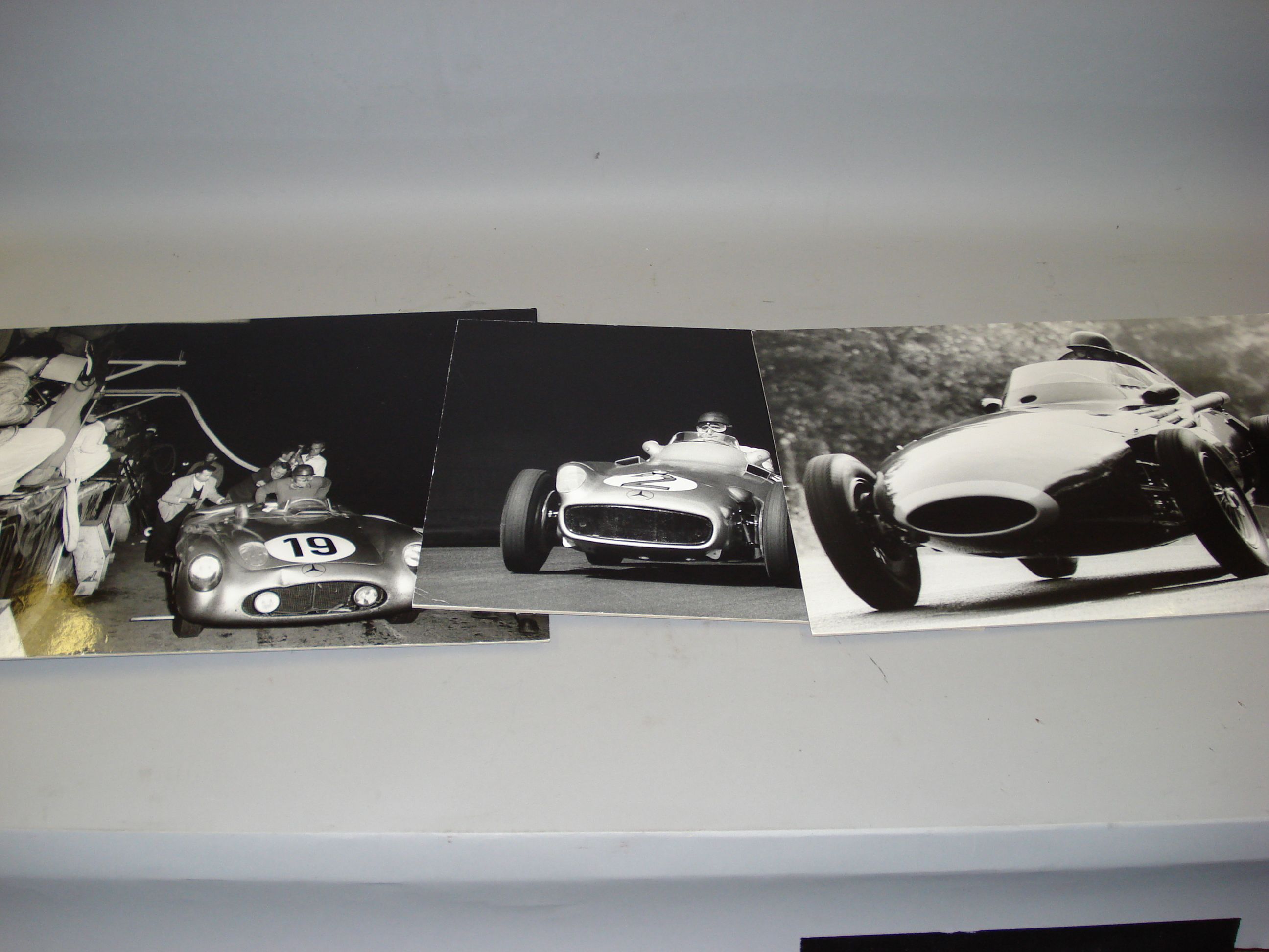 Bonhams Cars : A quantity of photographs depicting 1950s motor racing,