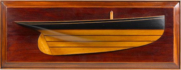 Bonhams : A half model of the GL Watson designed racing yacht "Madge ...