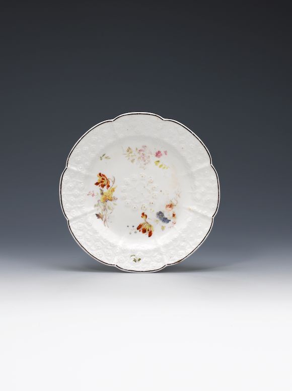 Bonhams : A Nantgarw plate painted by Thomas Pardoe circa 1818-20