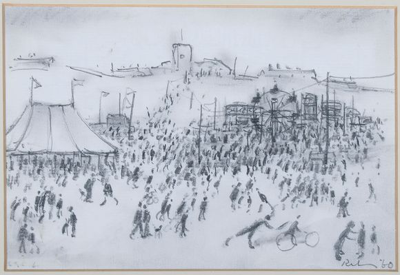 Bonhams : Laurence Stephen Lowry R.A. (British, 1887-1976), and Harold ...