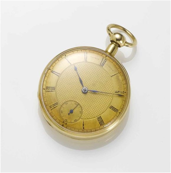 Bonhams : Tupman, London. An 18ct gold open face quarter repeating ...