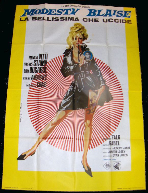 Bonhams : Modesty Blaise, 20th Century Fox, 1966,