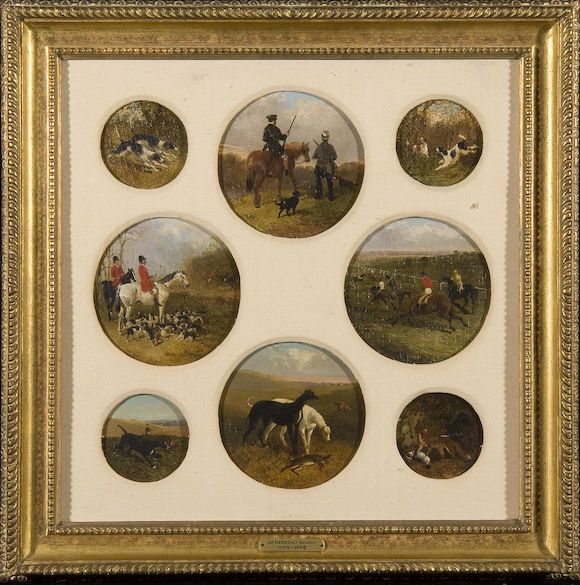 Bonhams : John Frederick Herring, Snr. (British, 1795-1865) Eight ...
