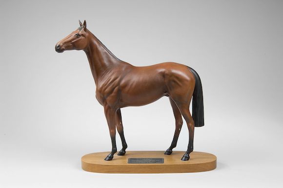 Bonhams : A Beswick Connoisseur model of Red Rum