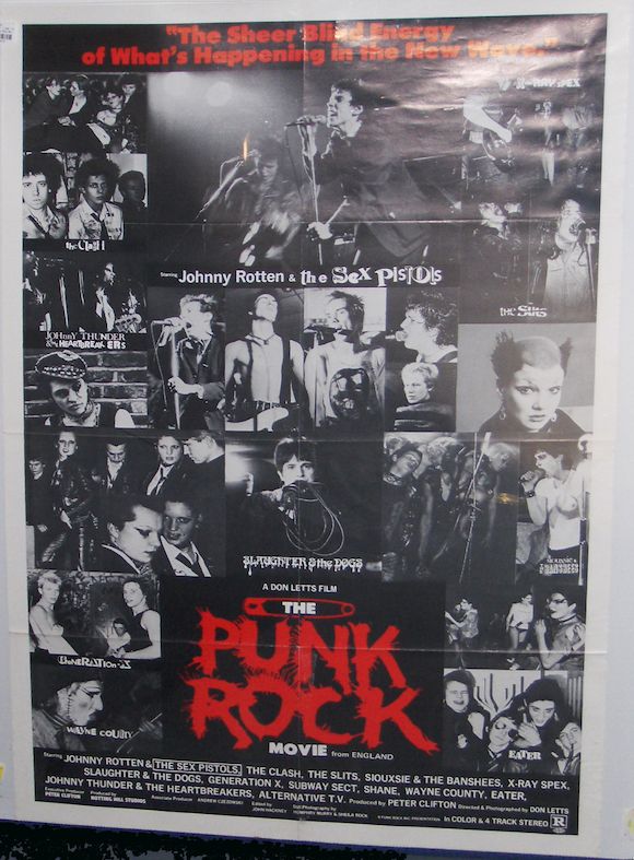 Bonhams : A poster for 'The Punk Rock Movie', US,