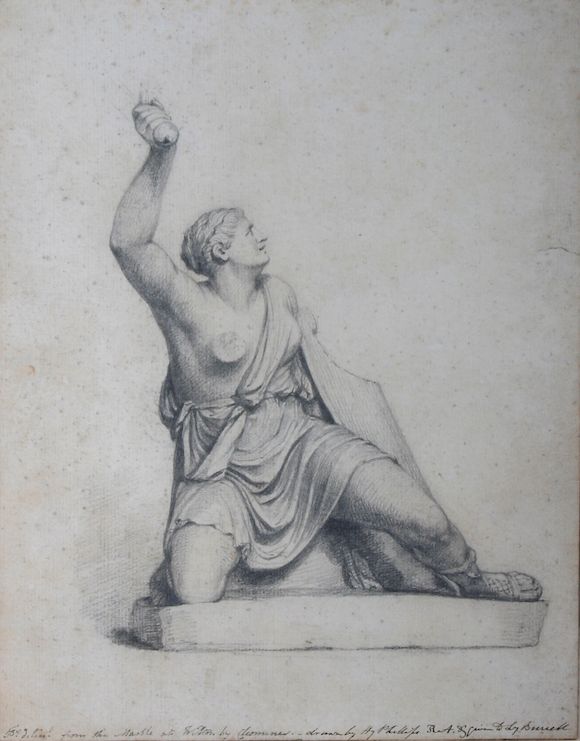 Bonhams : Henry Wyndham Phillips (British, 1820-1868) The marble ...