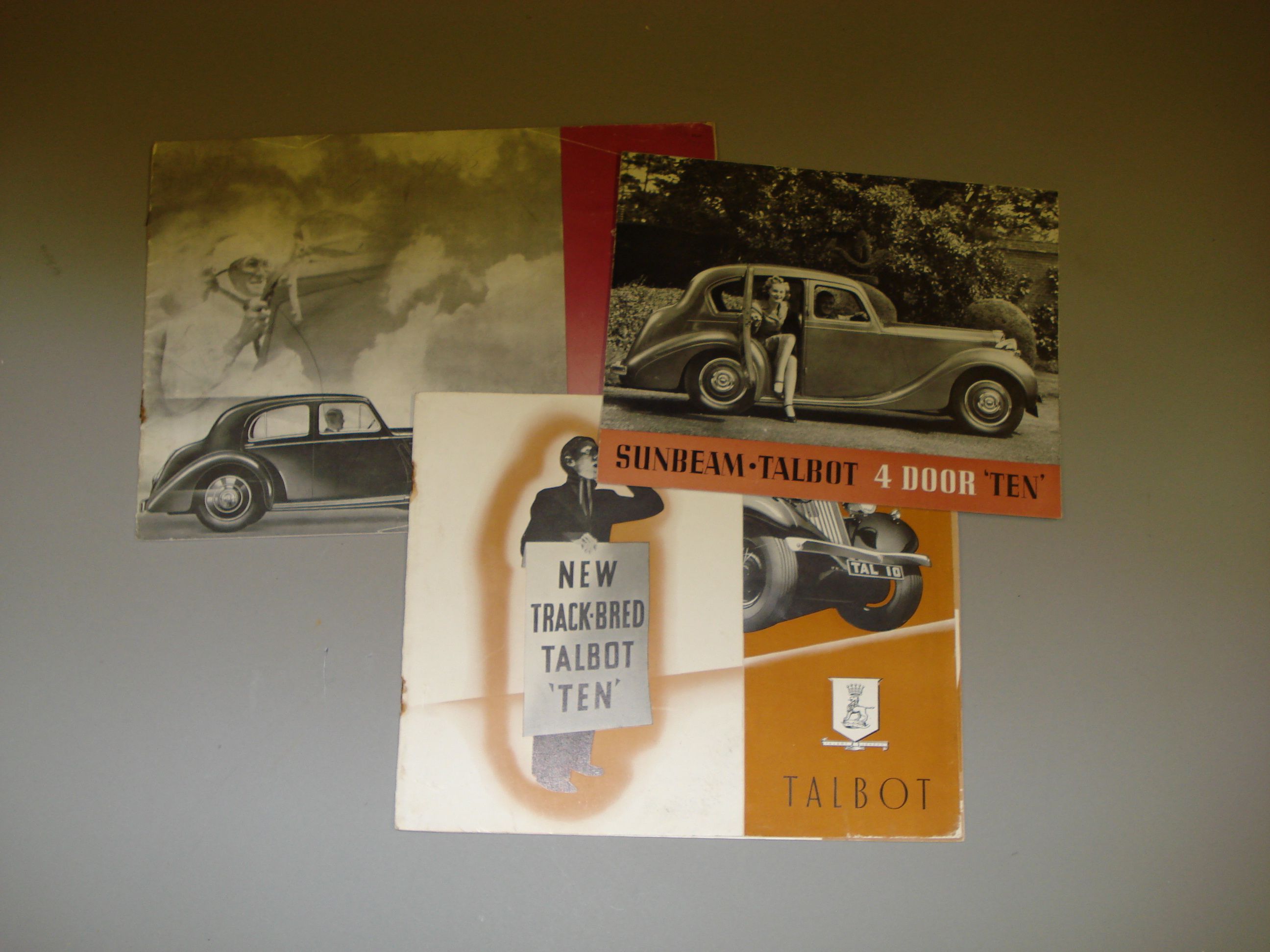 Bonhams Cars : A sales brochure for the Talbot 'Ten', 1939,