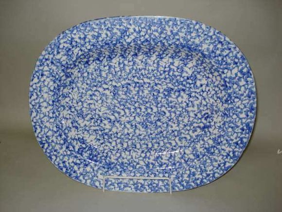 Bonhams : A Cambrian Pottery platter