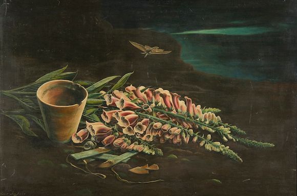 Bonhams : Stuart Maxwell Armfield (British, 1916-1999) "Fleeting Moment"