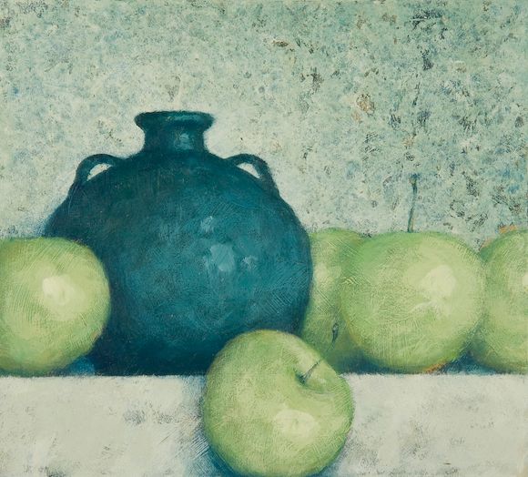 Bonhams : Terry Whybrow (British, born 1932) Still life of earthenware ...