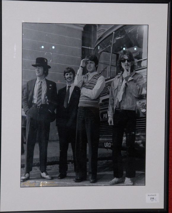 Bonhams : Roy Cameron: The Beatles filming 'Magical Mystery Tour', 1967,
