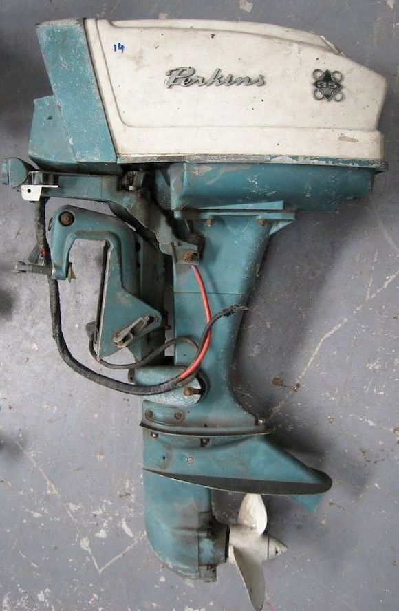 Bonhams : A Perkins 35 outboard motor