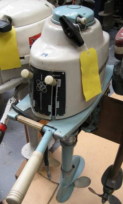 Bonhams : A Perkins 4.5hp outboard motor