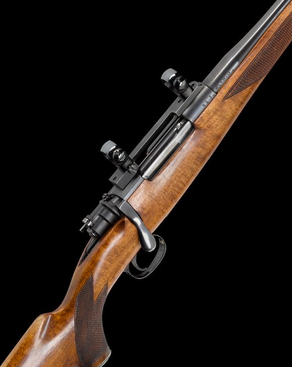 Bonhams : A 5.56 mm 'Gew. 98' Mauser sporting rifle by Bayard, no. 63194