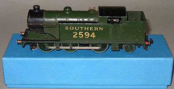 Bonhams : Hornby Dublo EDL7 0-6-2T Southern 2594 locomotive