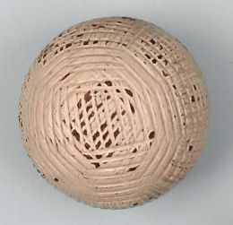 ROBERT FORGAN: A HAND HAMMERED GUTTA PERCHA GOLF BALL, CIRCA 1870 ...