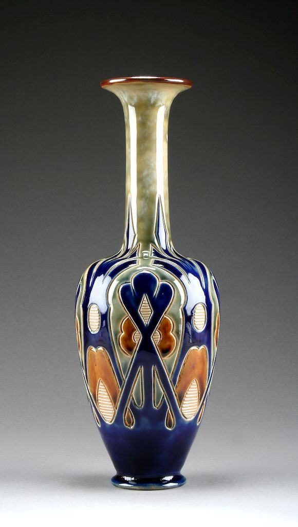 Bonhams : Frank Butler A Doulton Lambeth vase by Frank Butler