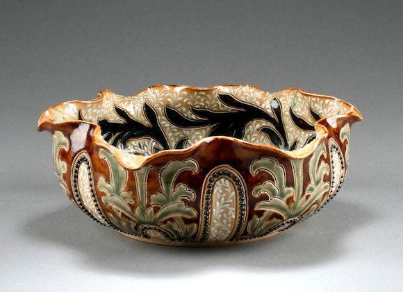 Bonhams : Frank Butler A Doulton Lambeth stoneware bowl by Frank Butler