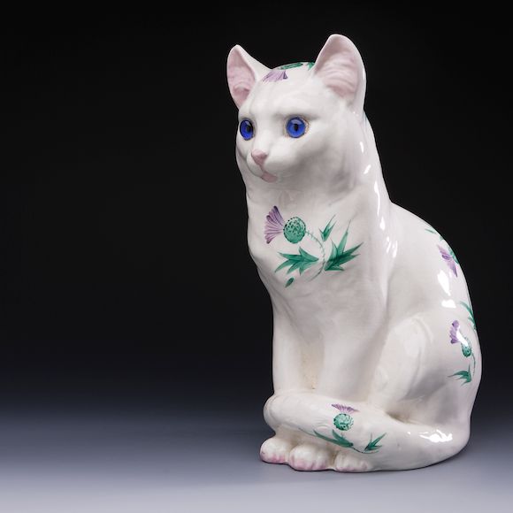Bonhams : 'Thistles' A Plichta cat