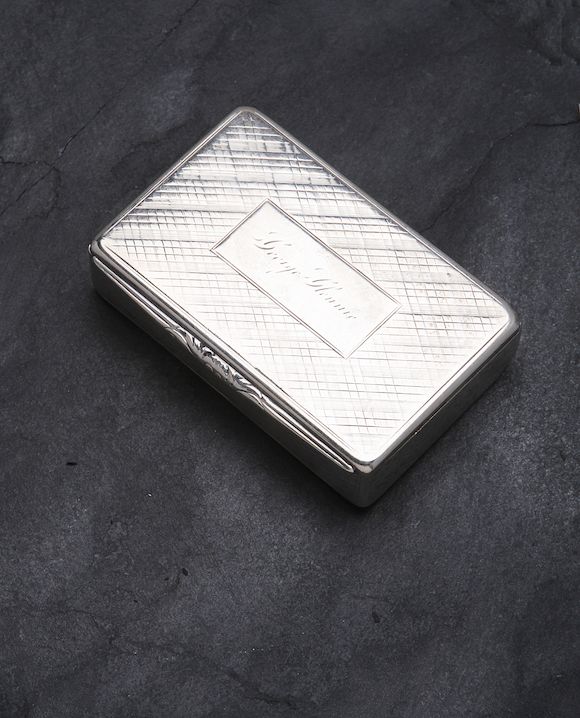 Bonhams : A Victorian snuff box maker's mark of MC, possibly for ...
