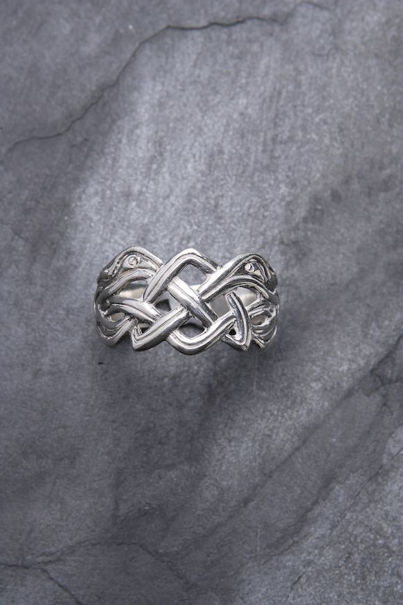 Bonhams : A napkin ring by Alexander Ritchie of Iona, two marks, A.R ...