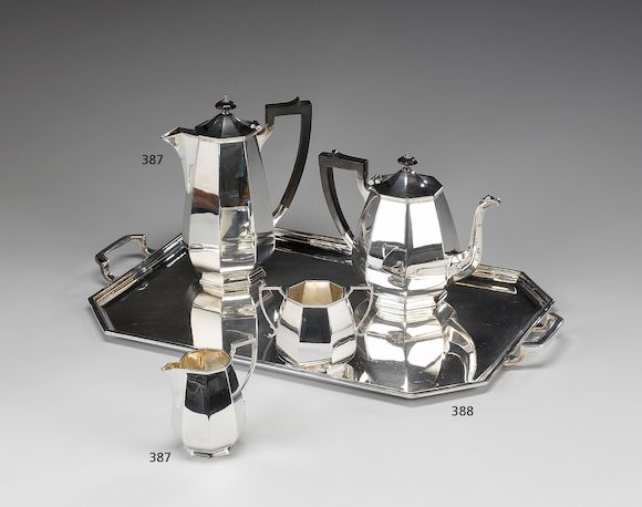 Bonhams : A silver two-handled tray, by Frank Cobb & Co, Sheffield 1942,