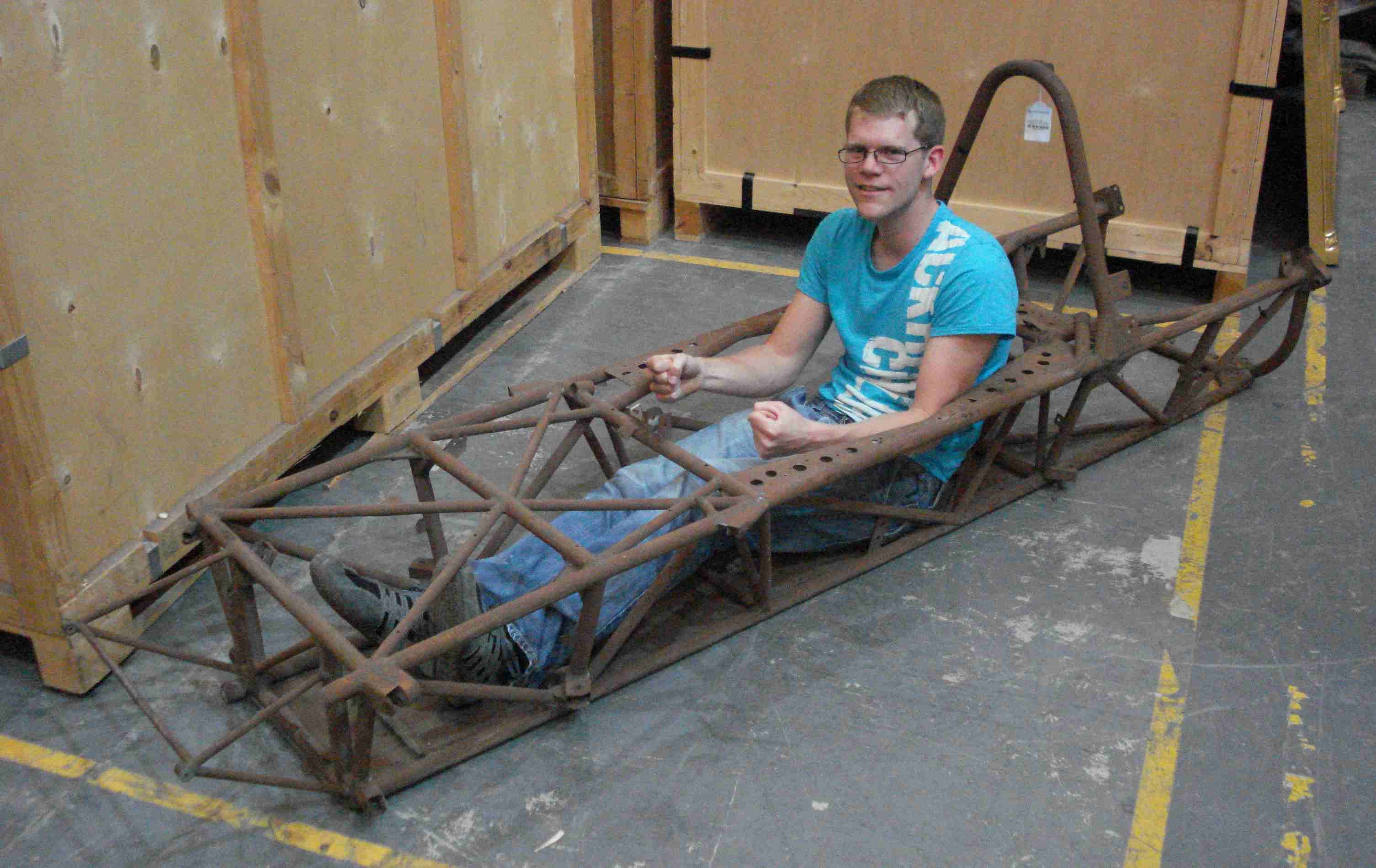 Bonhams Cars : A single seater racing car chassis,