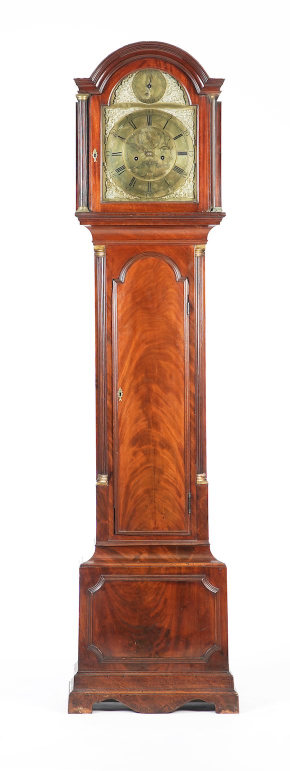 Bonhams : A mahogany longcase clock James Young, Perth, 1764-1795