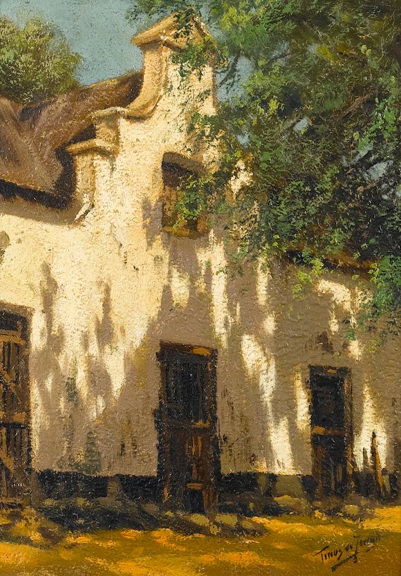 Bonhams : Marthinus (Tinus) Johannes de Jongh (South African, 1885-1942 ...