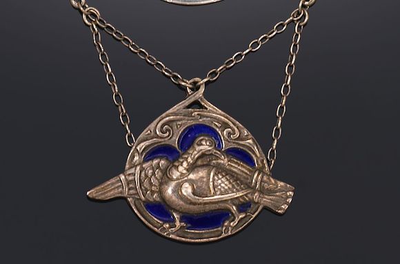 Bonhams : An enamelled necklace, by Alexander Ritchie,