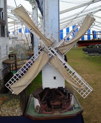 Bonhams : A model of a windmill, modern,