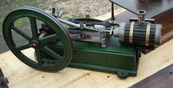 Bonhams : A well built model horizontal mill engine possibly Clyde ...