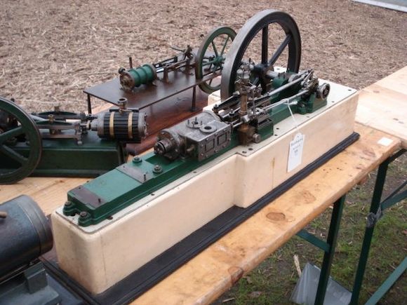 Bonhams : A patially completed early 20th century model of a tandem ...