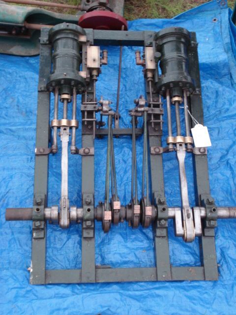 Bonhams : An important full-size twin cylinder reversing horizontal ...